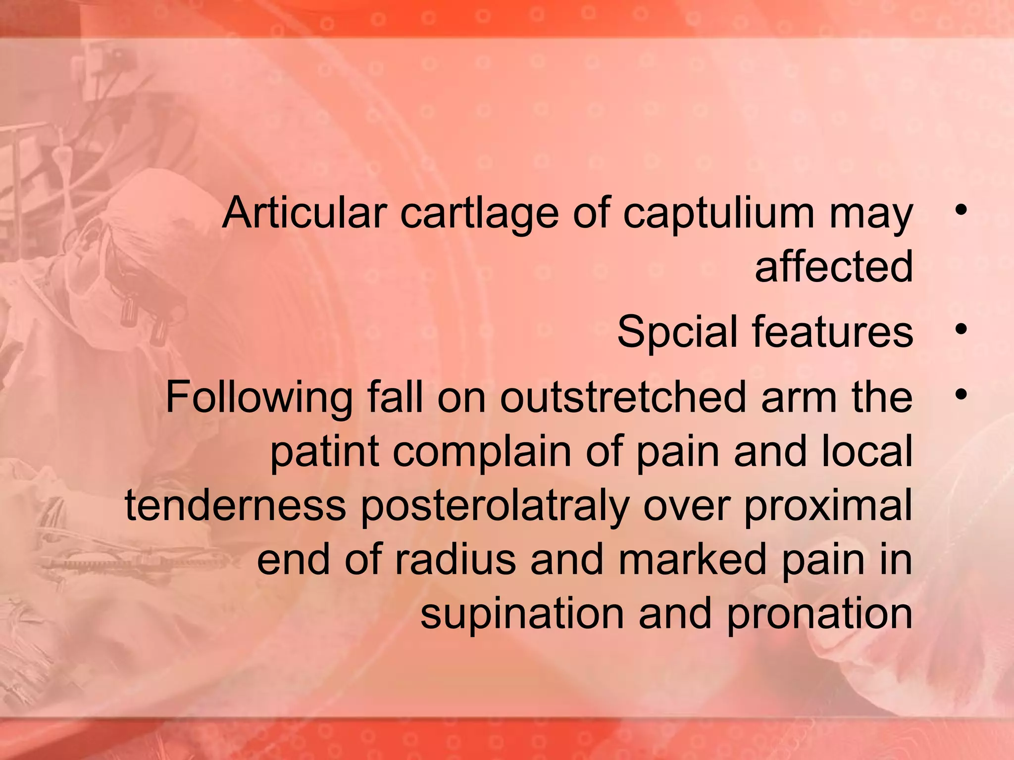 The Elbow Fracture Ppt
