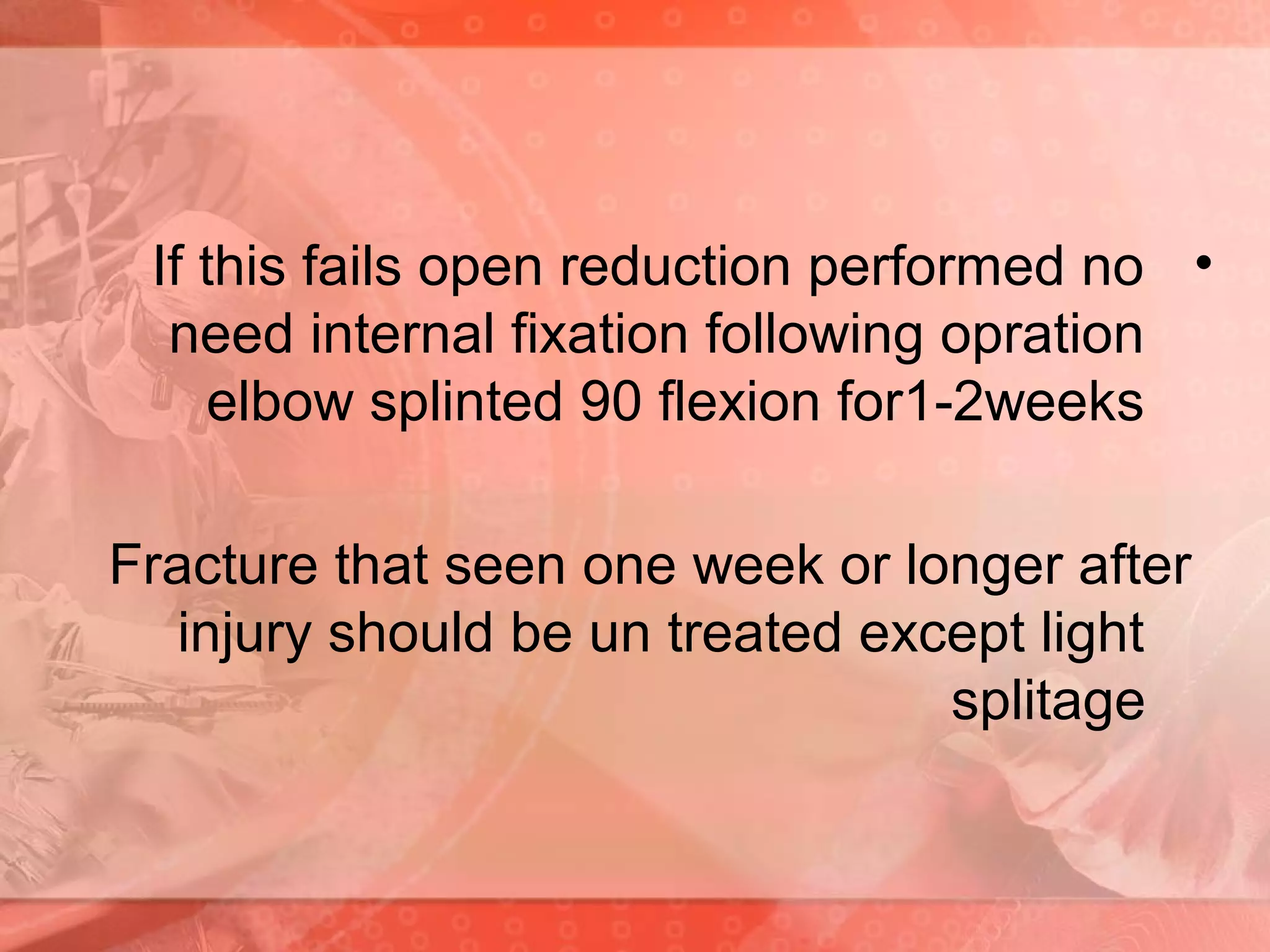 The Elbow Fracture Ppt