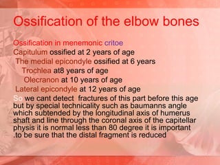 The elbow fracture | PPT