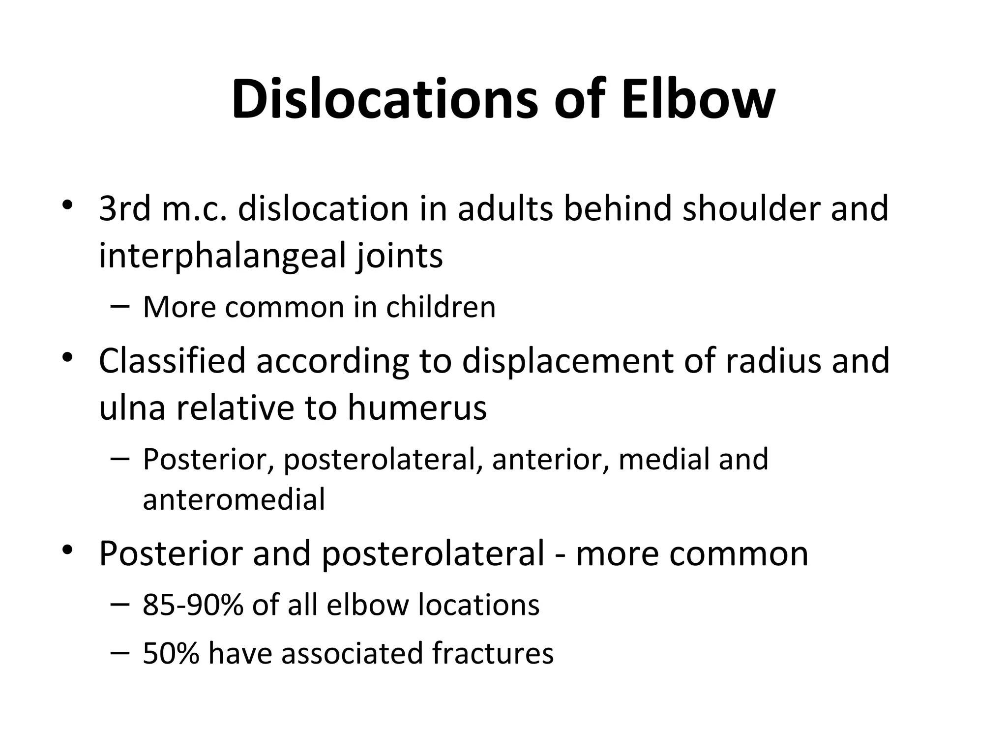 Radiology of the Elbow Joint. Dr. Sumit Sharma | PPT