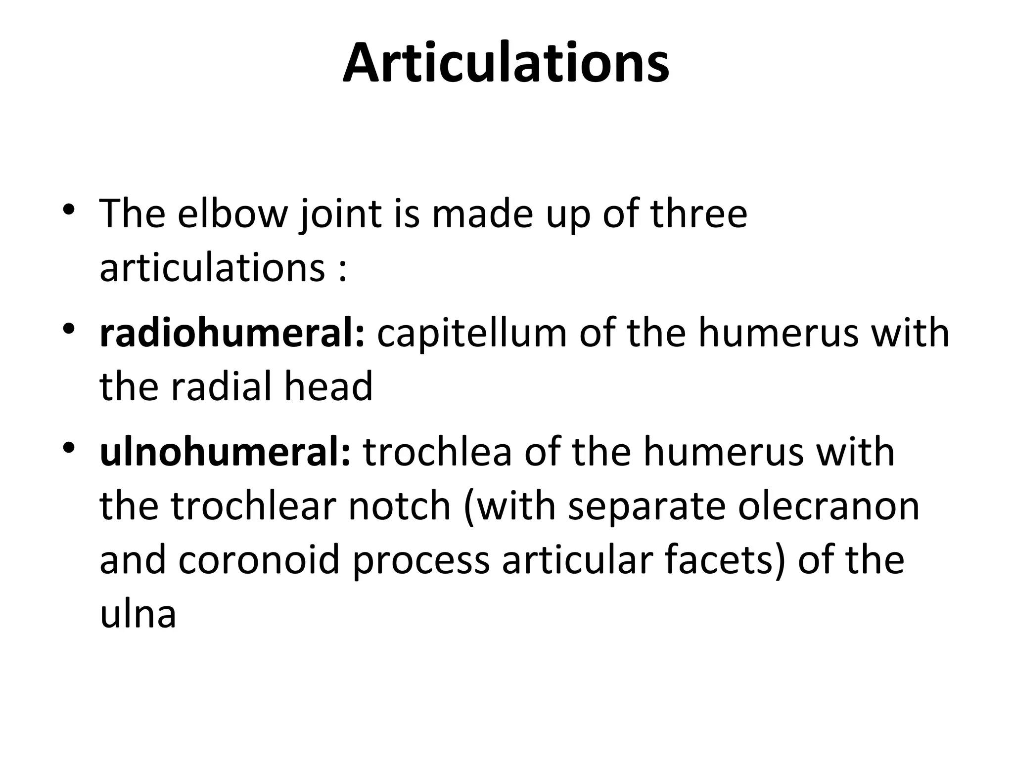 Radiology of the Elbow Joint. Dr. Sumit Sharma | PPT