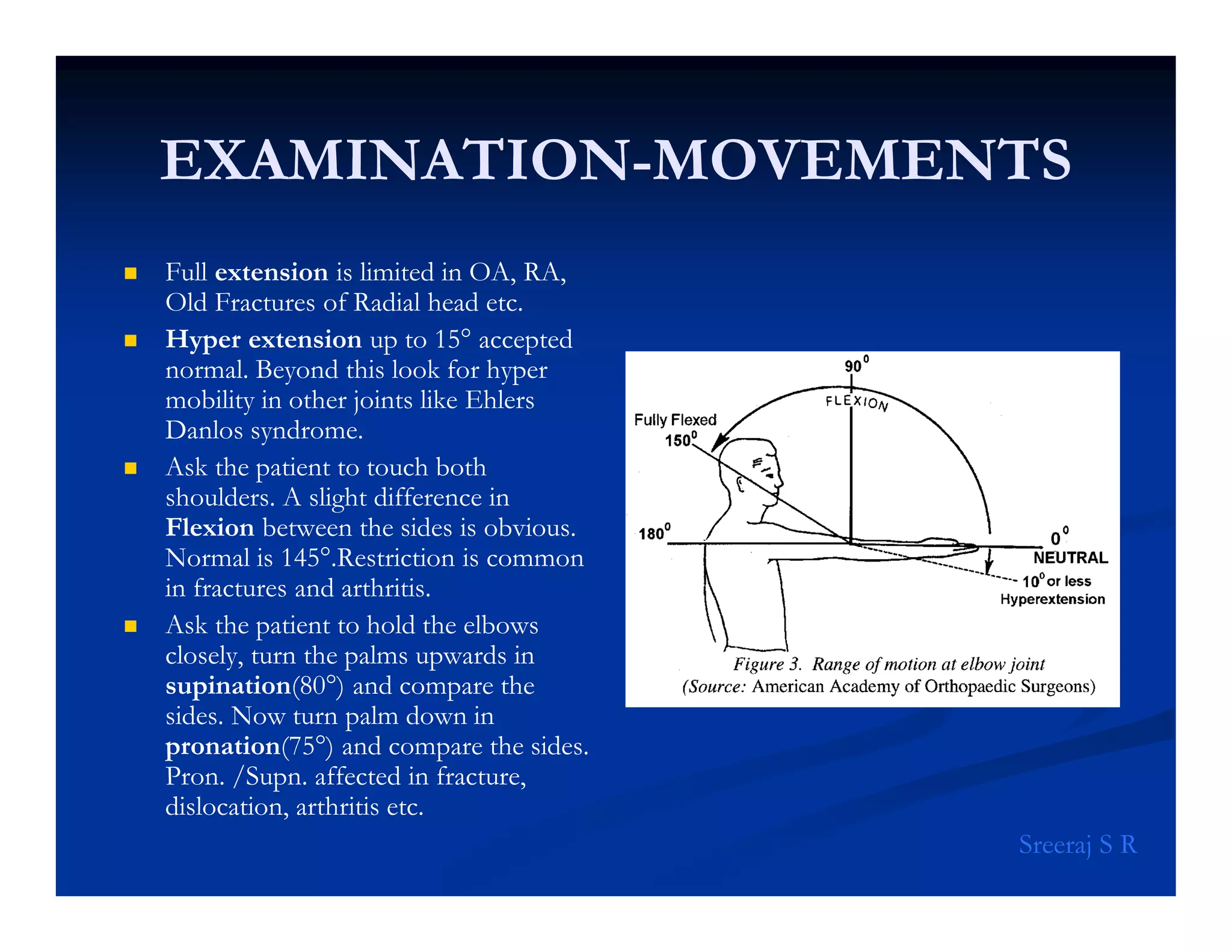 The Elbow, Examination | PDF