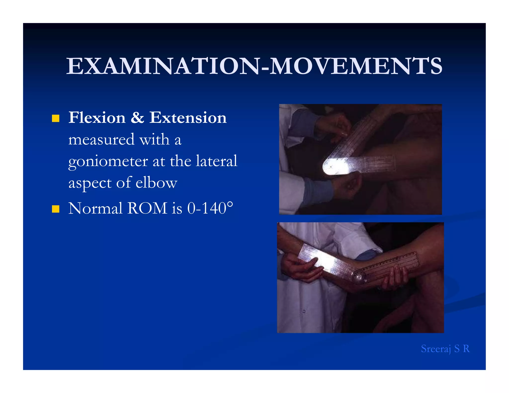 The Elbow, Examination | PDF