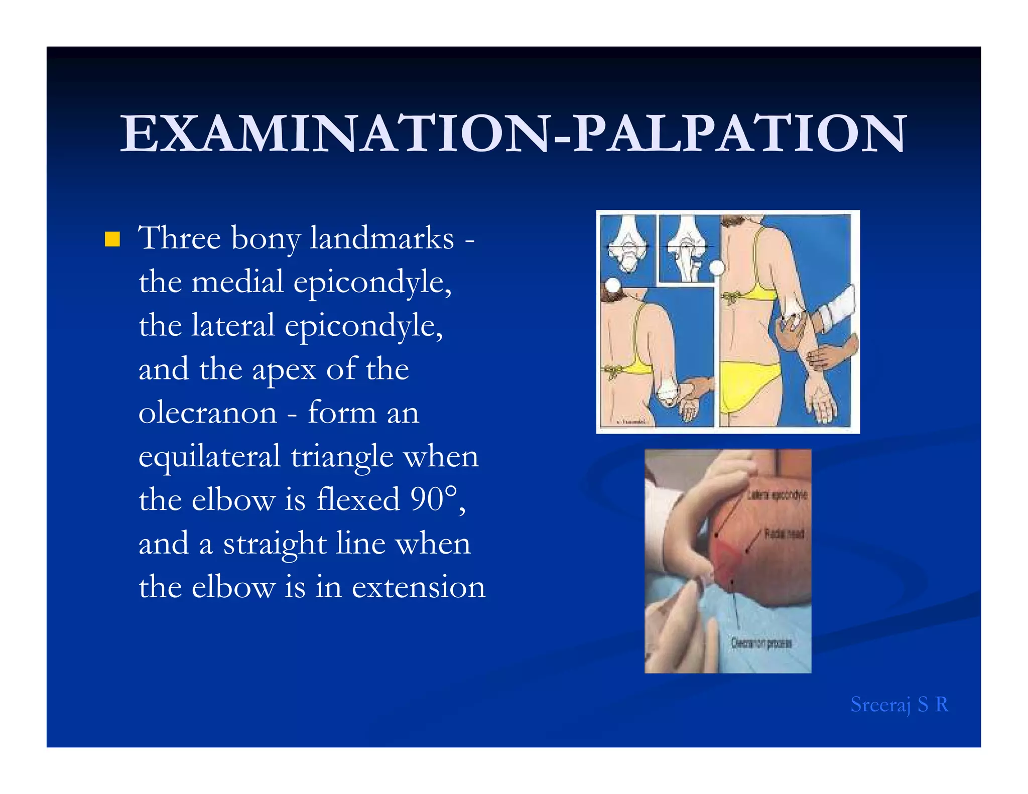 The Elbow, Examination | PDF