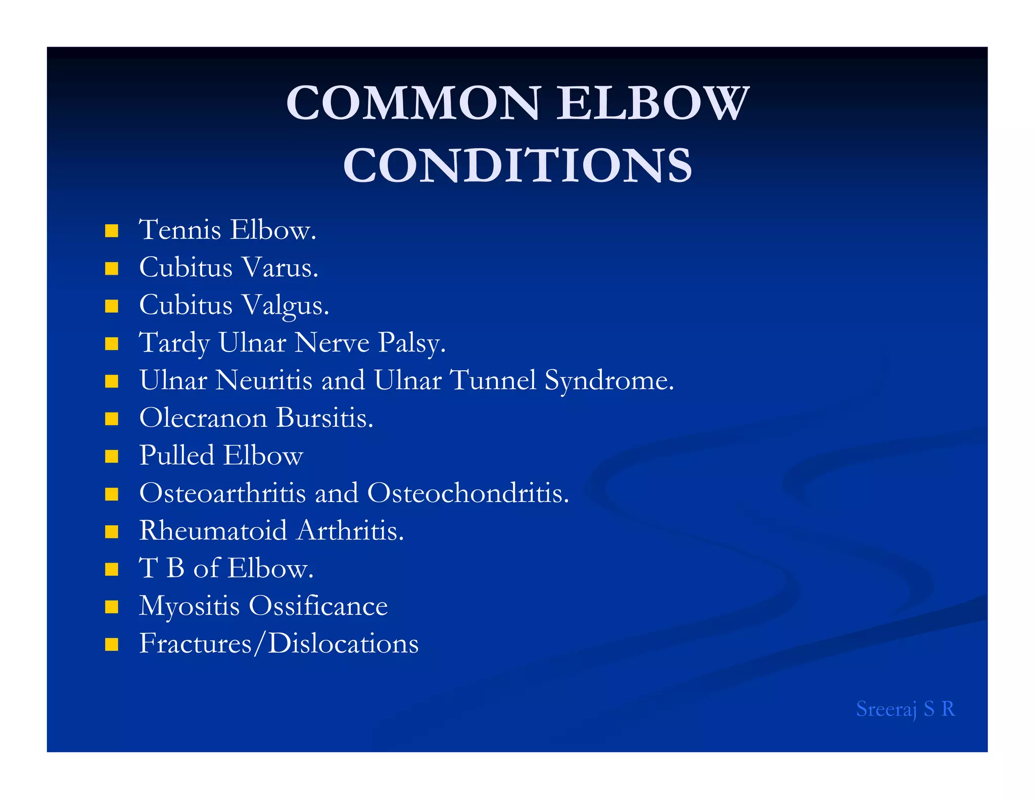 The Elbow, Examination | PDF