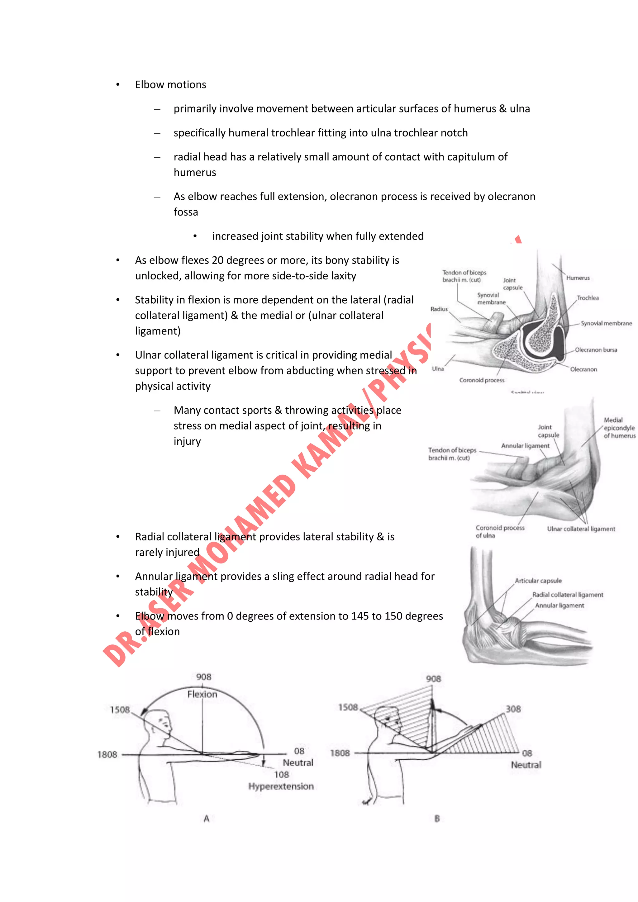 The elbow &wrist joints | PDF