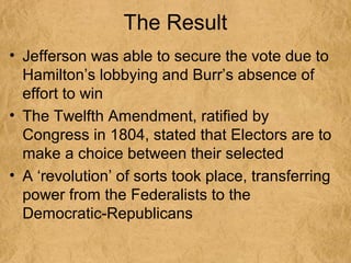 The election of 1800 2 | PPT