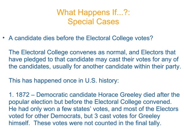 The Electoral College Part I | PPT