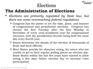 The Electoral Process | PPT