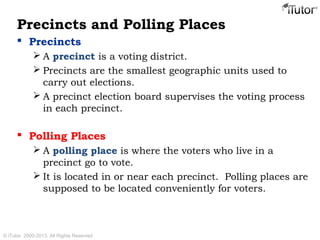 The Electoral Process | PPT