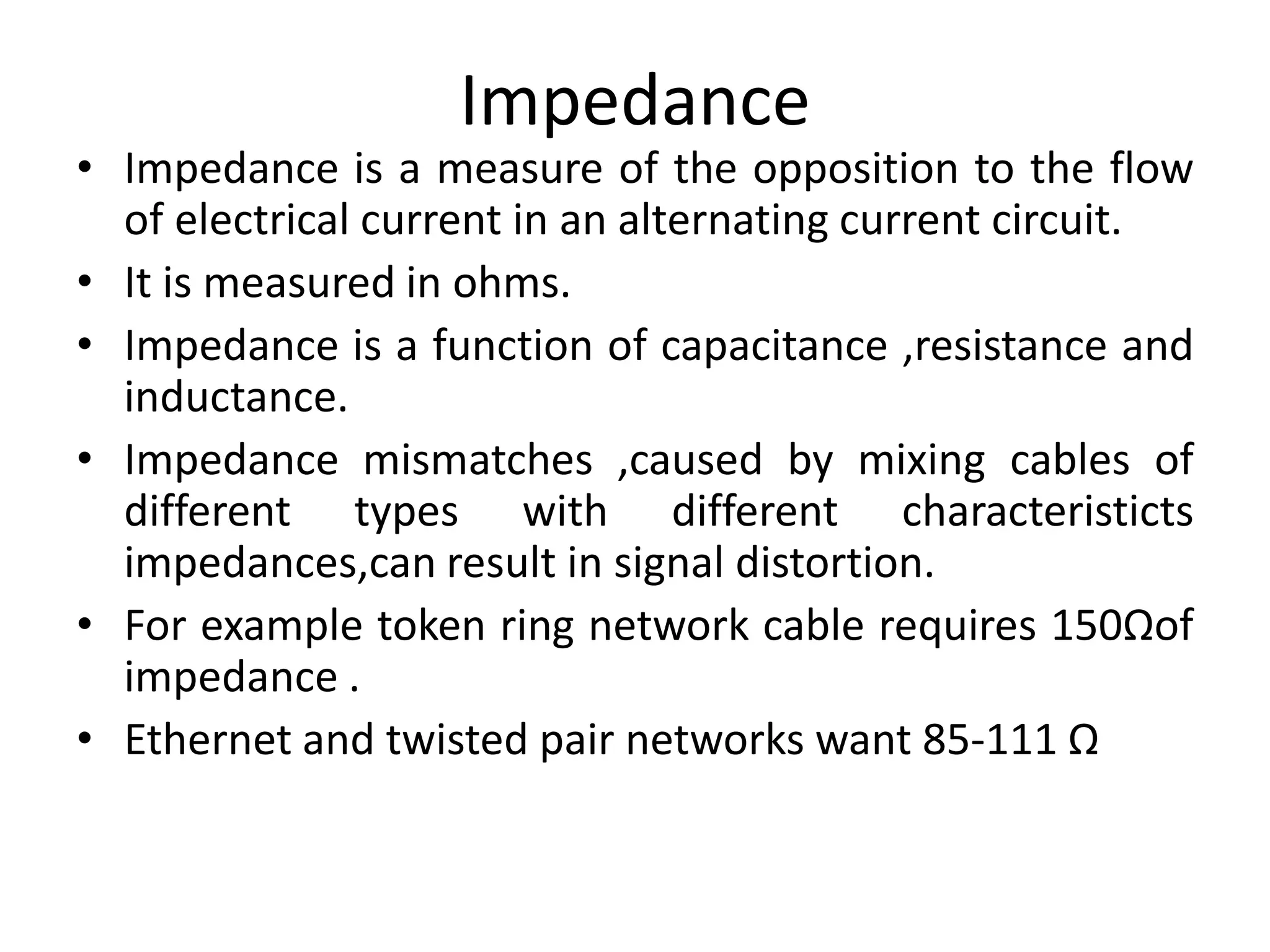 The physical layer concepts | PPTX