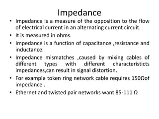 The physical layer concepts | PPTX