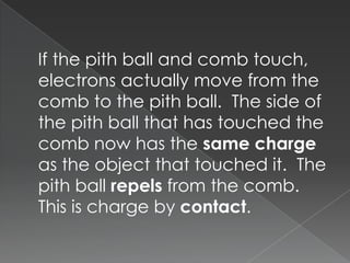 The electrical nature of matter | PPTX