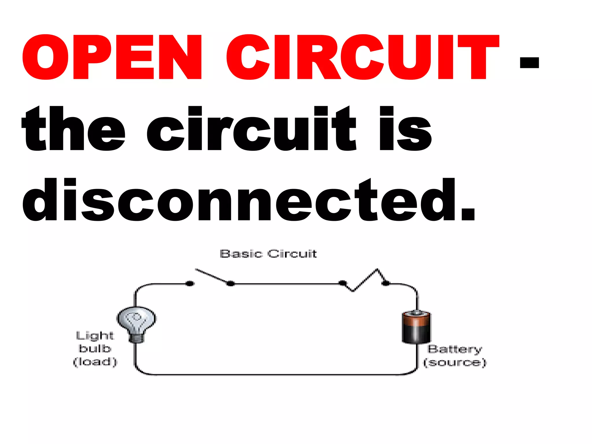 T he electric circuit term | PPT
