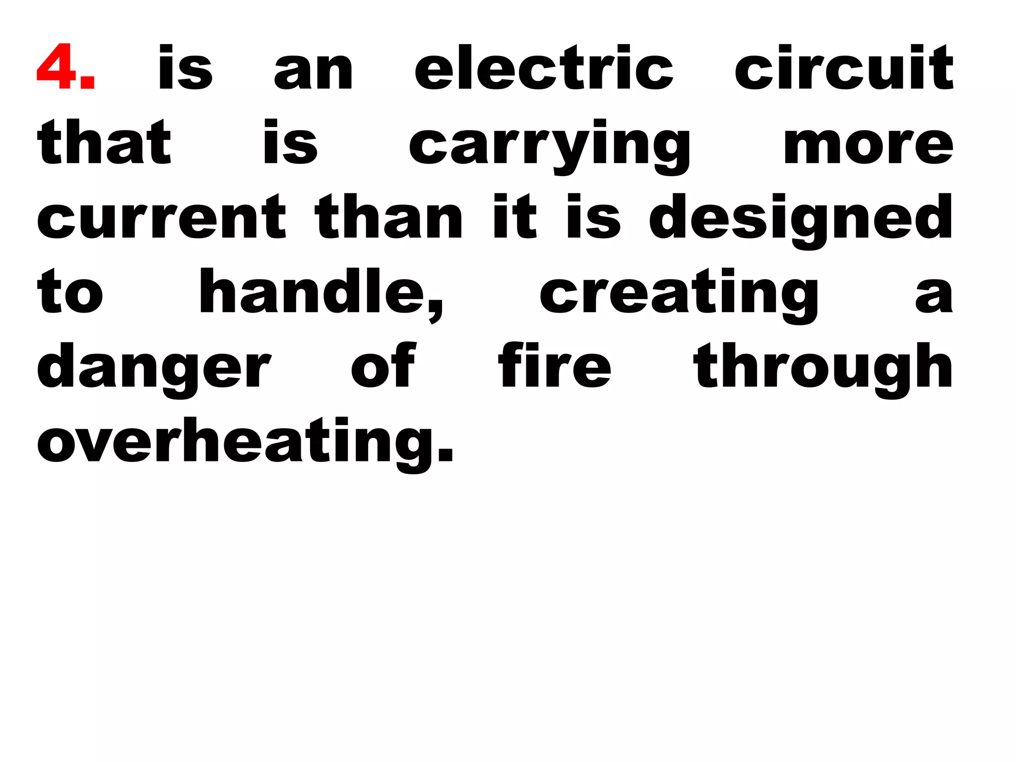 T he electric circuit term | PPT