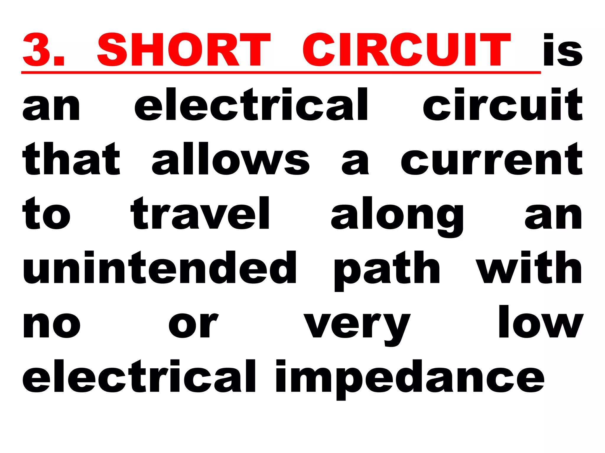 T he electric circuit term | PPT