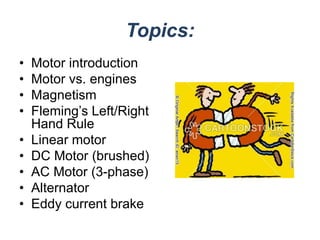 The electric motor | PPTX