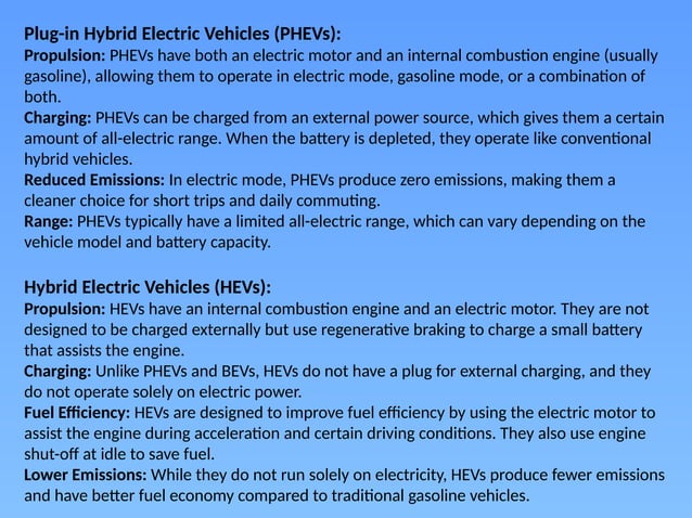 NEW AGE OF The Electric Vehicle Revolution | PPTX | Green Vehicles ...