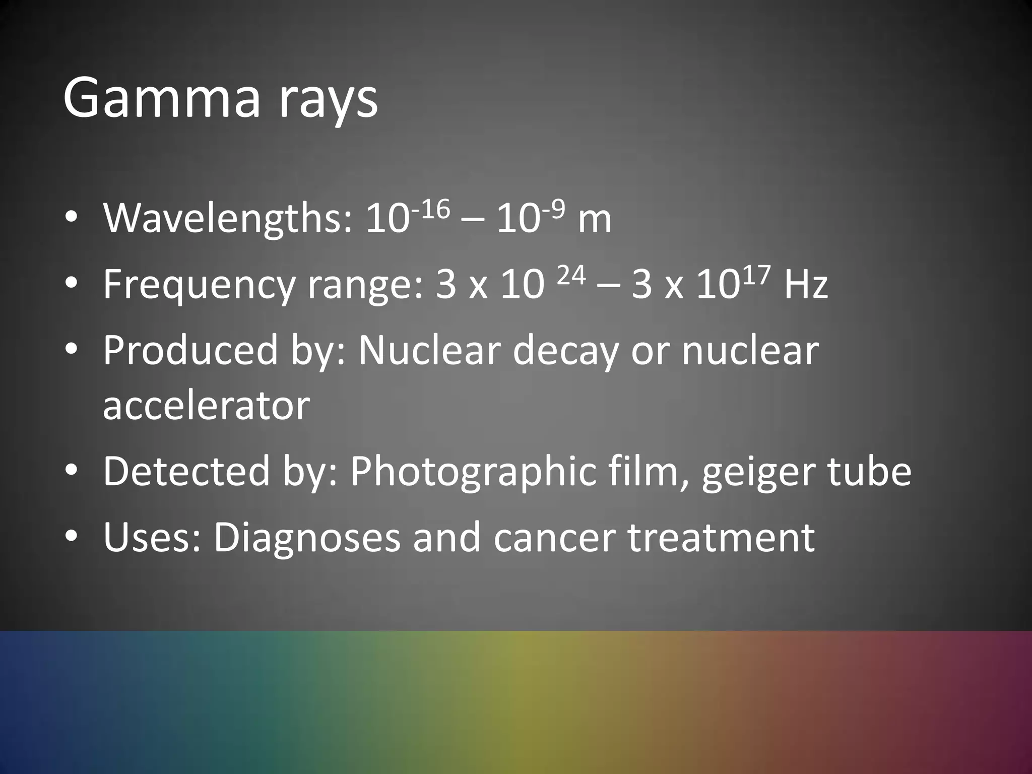 The electromagnetic spectrum | PPTX