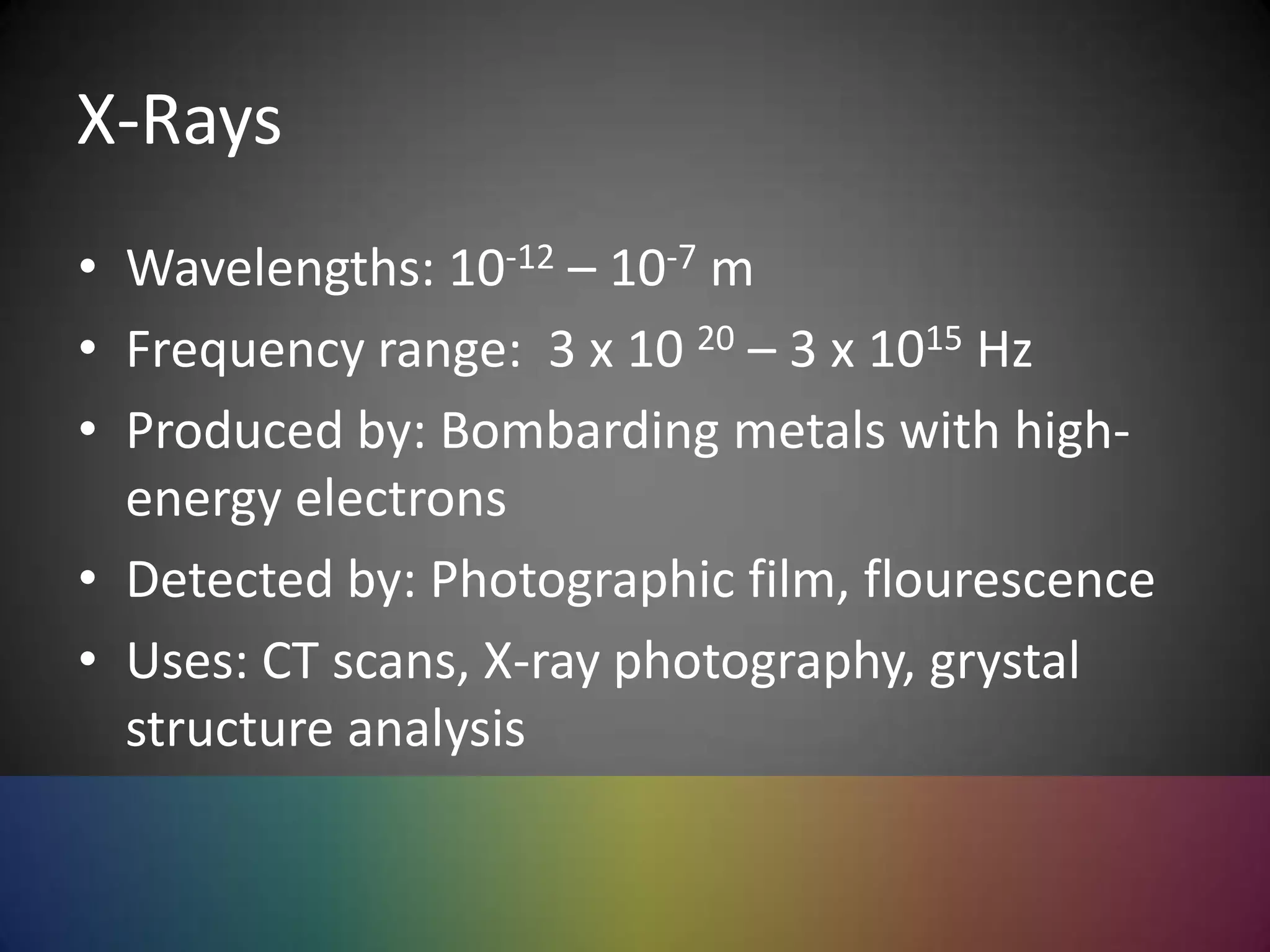 The electromagnetic spectrum | PPTX