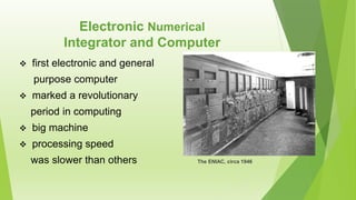 The Electronic Period | PPTX