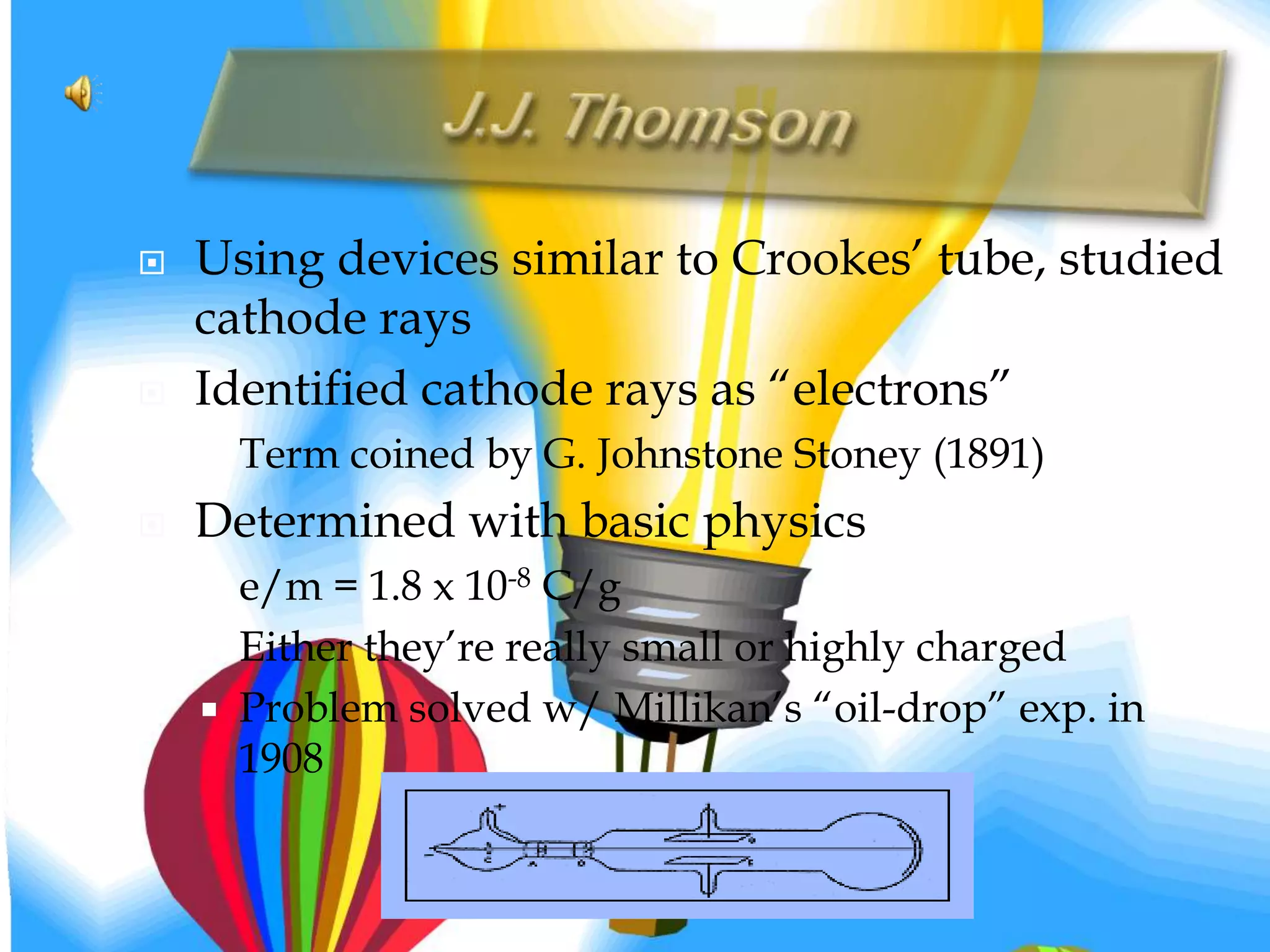discovery of electrons | PPTX