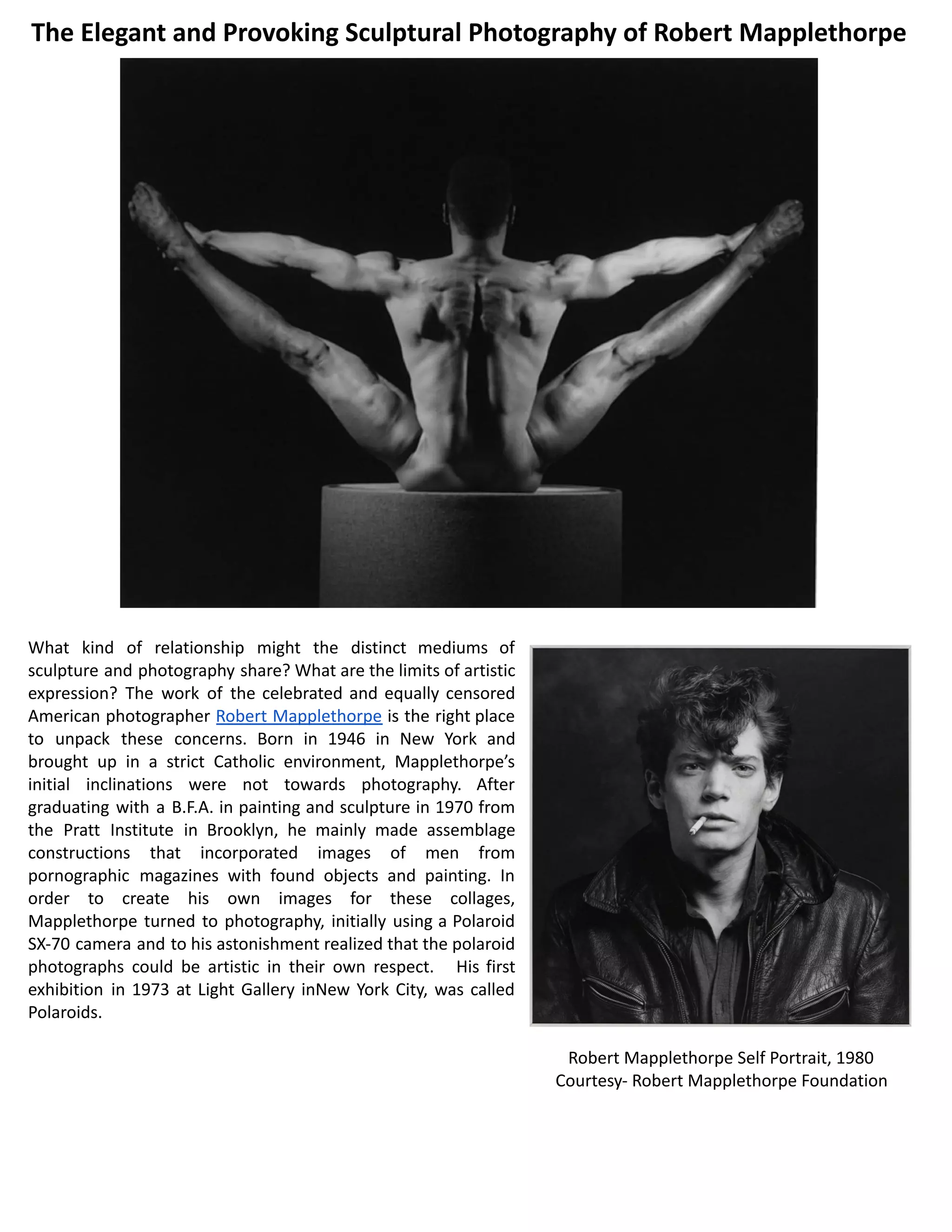 The Elegant and Provoking Sculptural Photography of Robert Mapplethorpe.pdf
