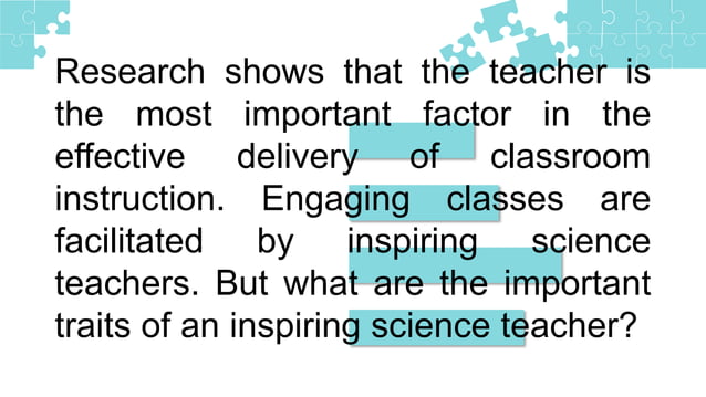 The elementary science curriculum | PPTX