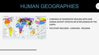 The element of regional geography | PPTX
