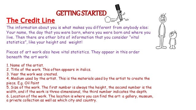 Analyzing Art Work Made Easy! Designed For Young Art Students