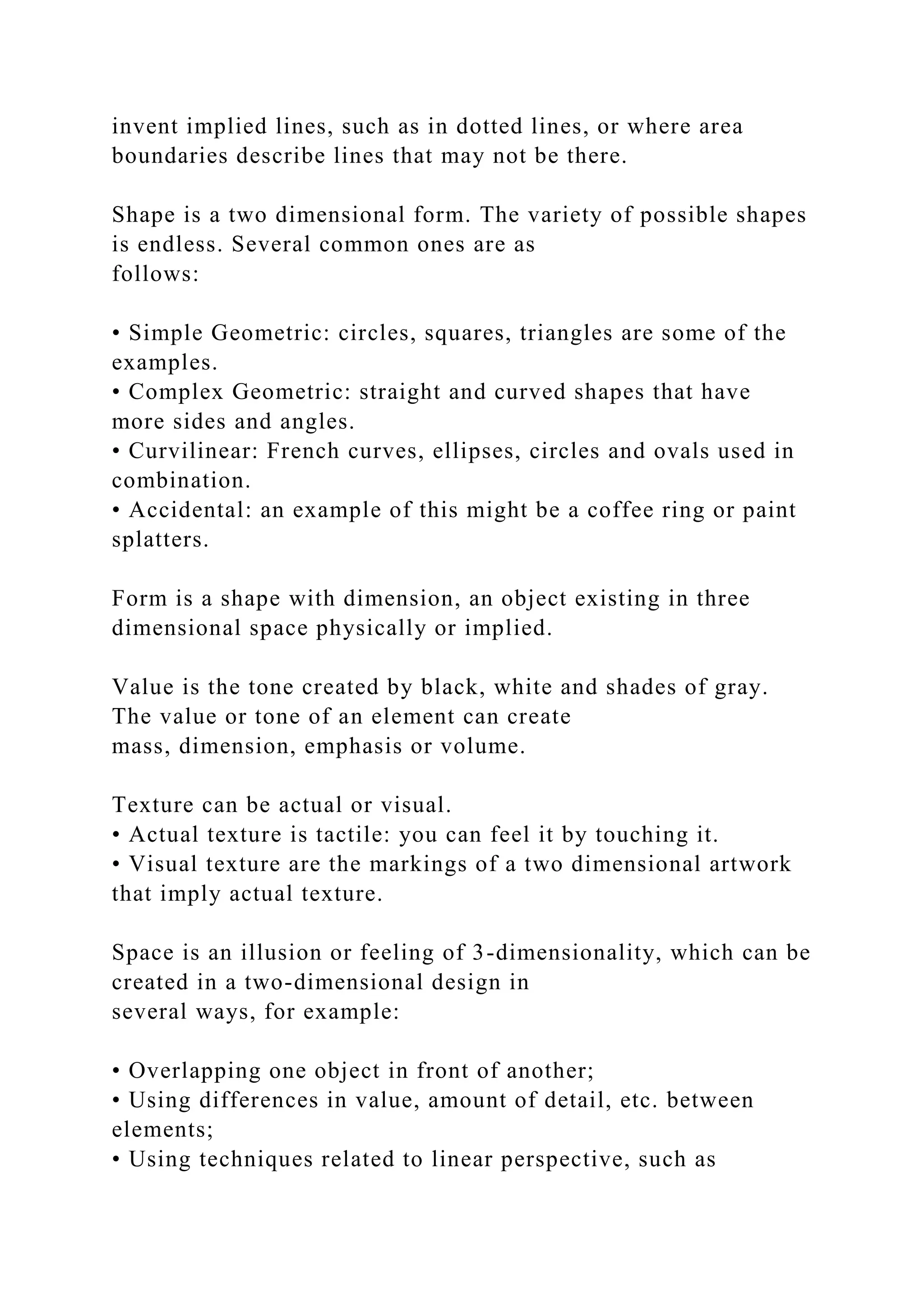 The Elements and Principles of Design A Guide to Design Term.docx