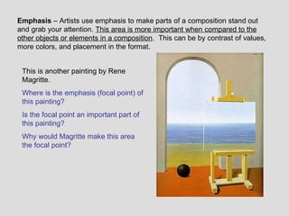 The elements n_principles_of_design new powerpoint with artists works | PPT