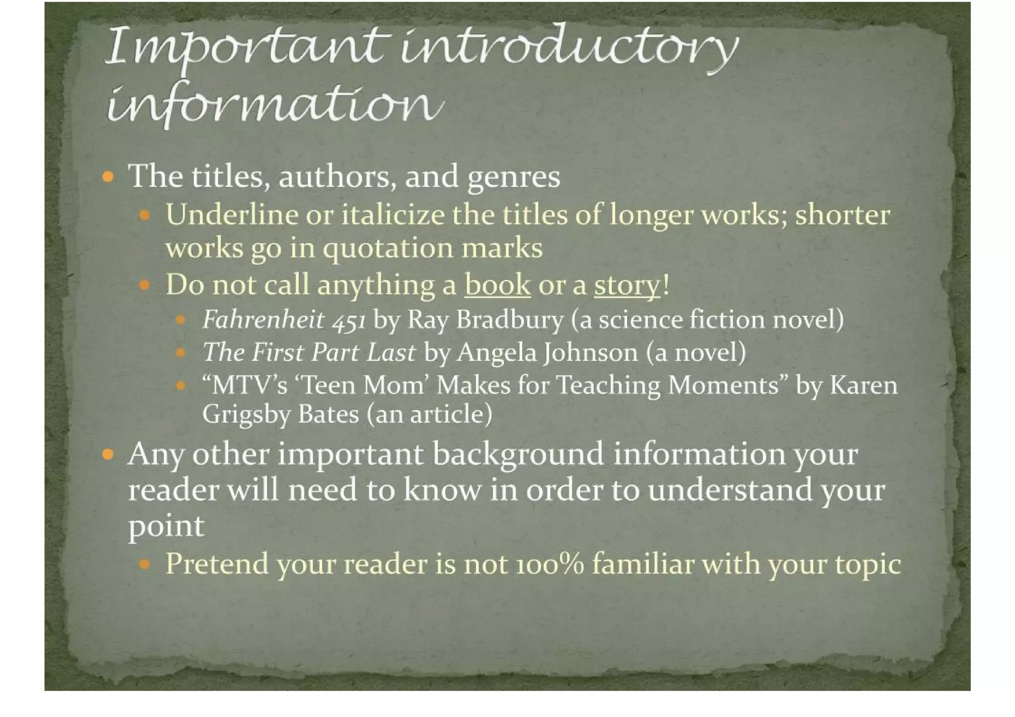 The Elements Of An Essay | PDF