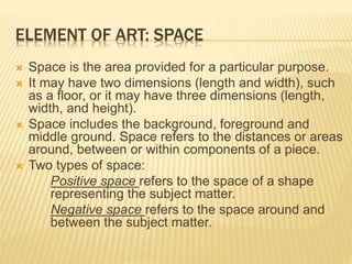 The Elements of Art | PPTX