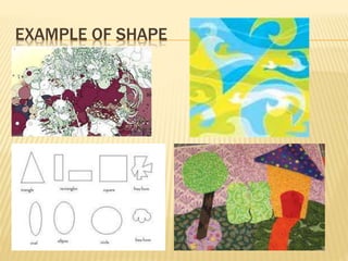 Shape Element Of Art Example