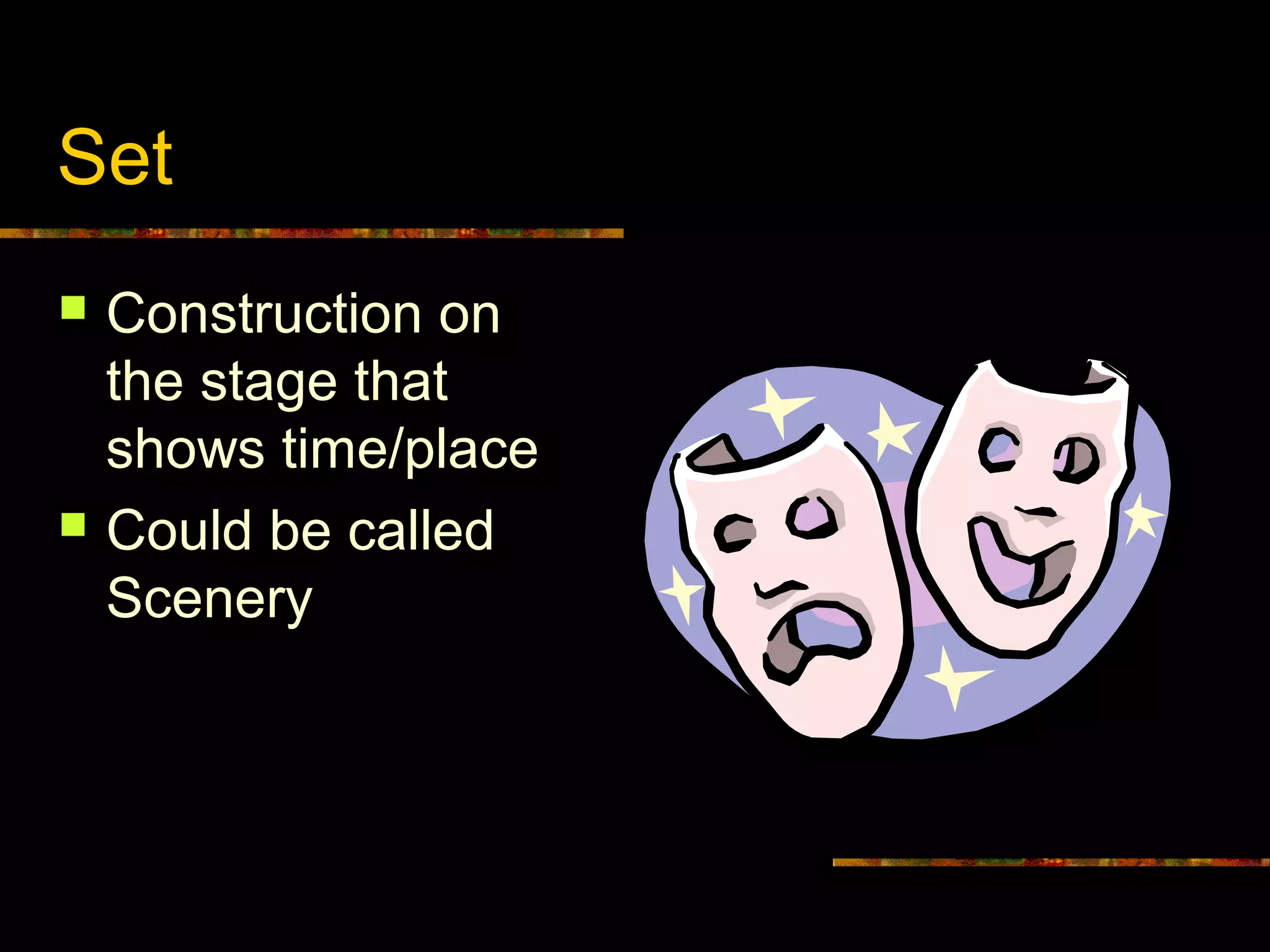 The elements of drama | PPT