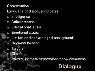 The Elements of Fiction - An Overview | PPTX