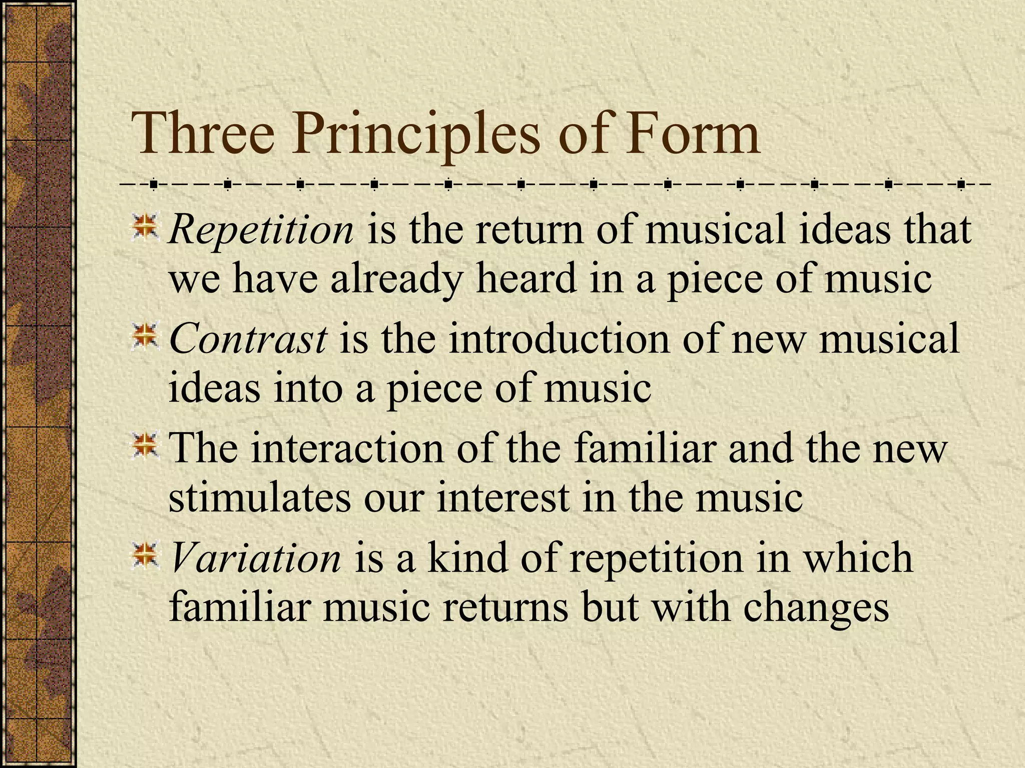 The Elements of Music | PPT
