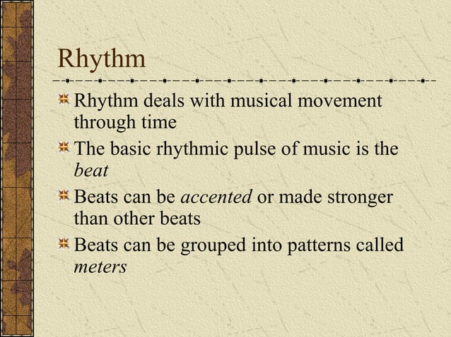 The Elements of Music | PPT