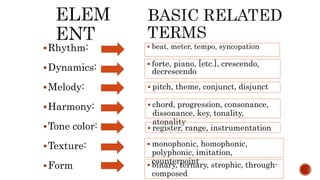 THE ELEMENTS OF MUSIC.pptx