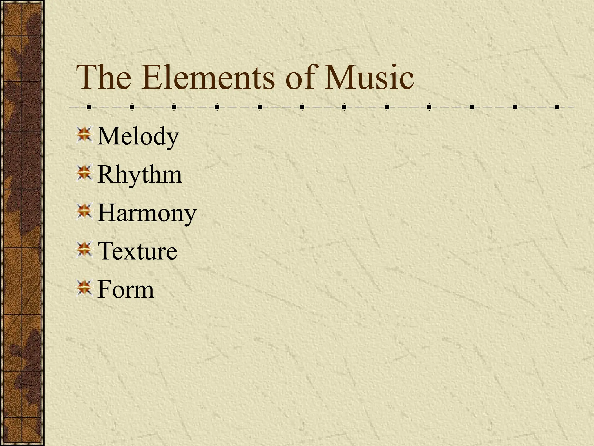 the elements of music the elements of music .ppt | Classical Music | Music