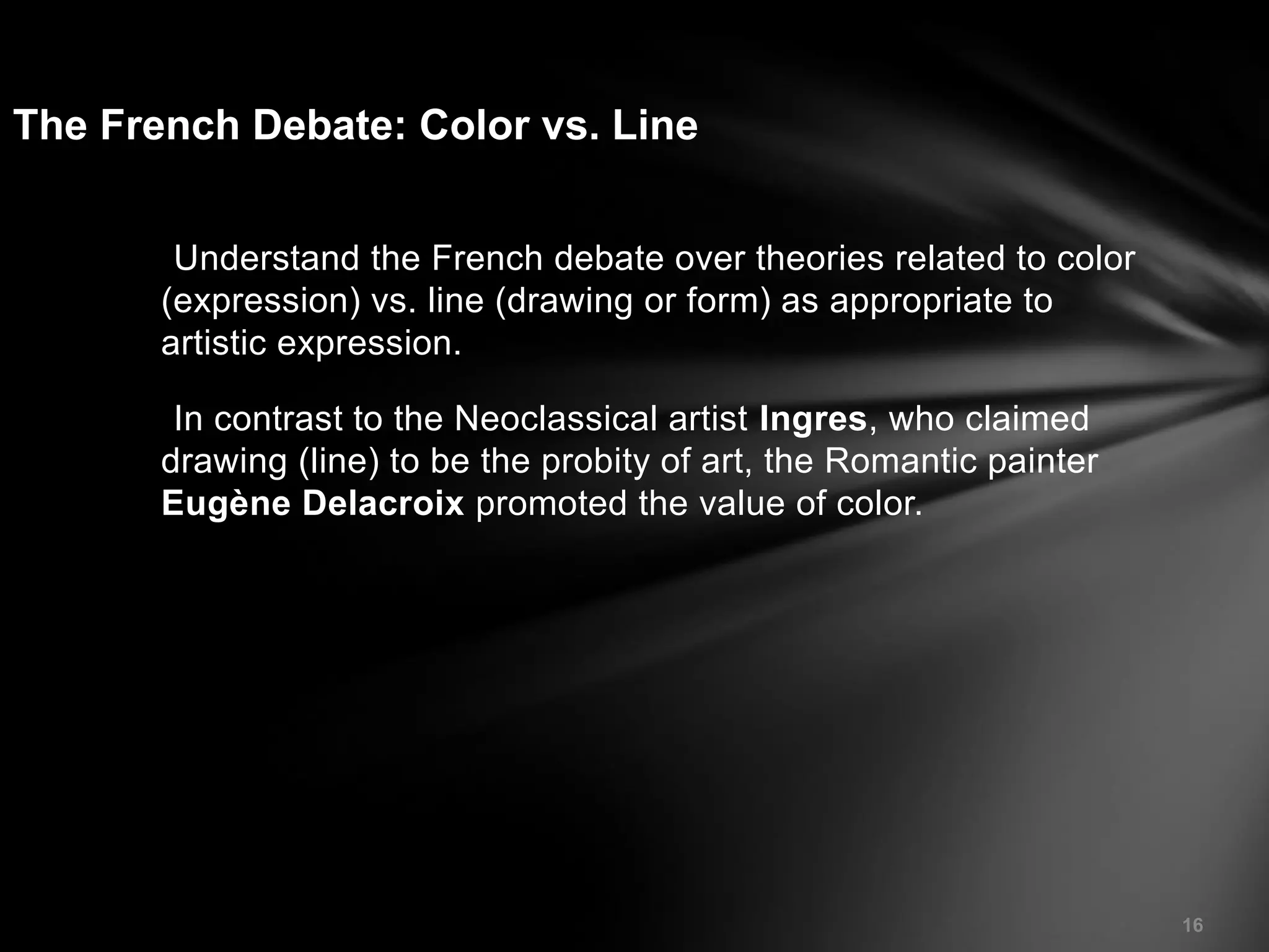 MAPEH 9- THE ELEMENTS OF NEOCLASSICISM AND ROMANTICISM. | PPT