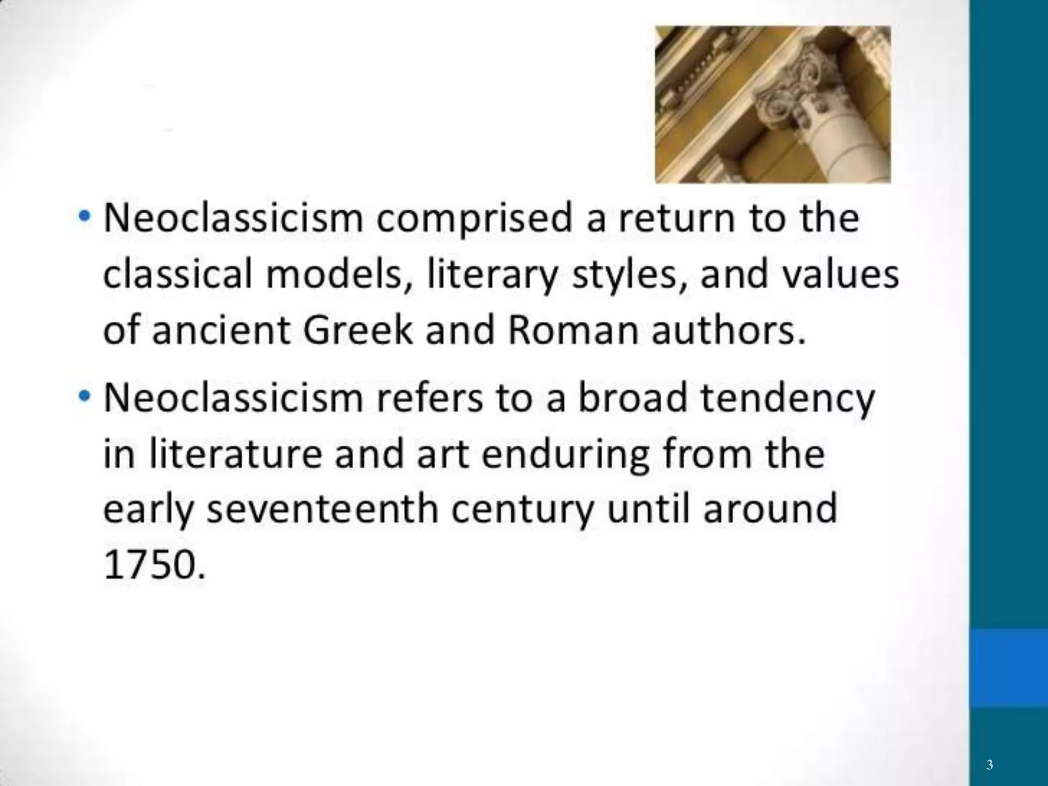 MAPEH 9- THE ELEMENTS OF NEOCLASSICISM AND ROMANTICISM. | PPT
