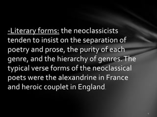 MAPEH 9- THE ELEMENTS OF NEOCLASSICISM AND ROMANTICISM. | PPT