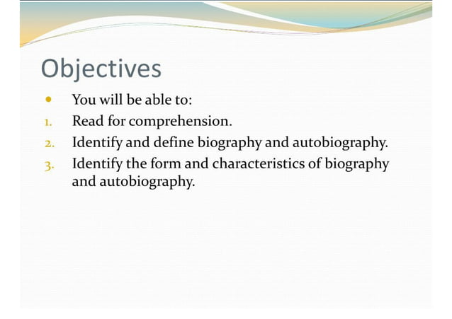 The Elements Of Nonfiction Biography & Autobiography | PDF