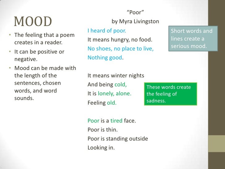 The elements of poetry