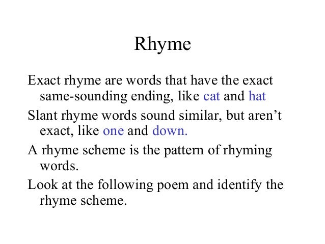 The Elements of Poetry - WorWic FA2016