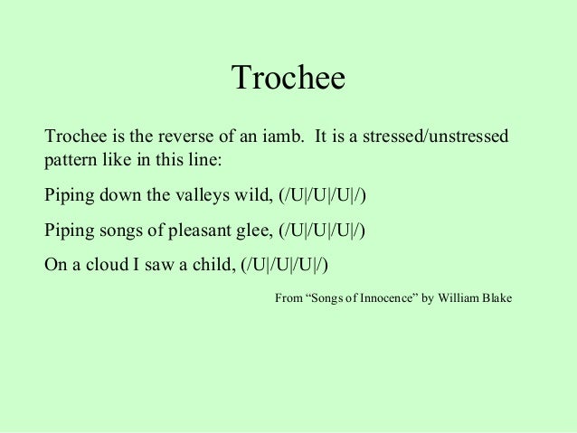 Trochaic Meter: Examples And Definition Of Trochee In Poetry – ZLHLBD