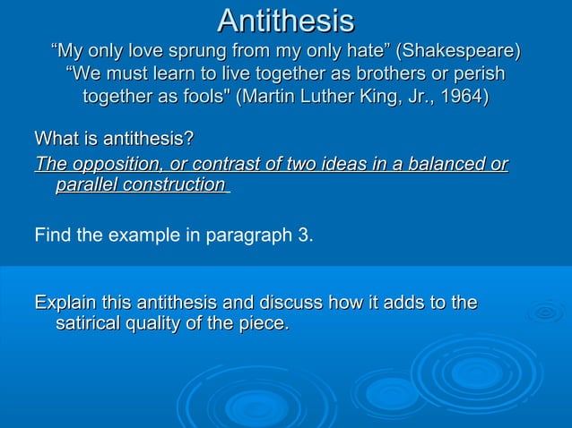 The elements of satire powerpoint online | PPT