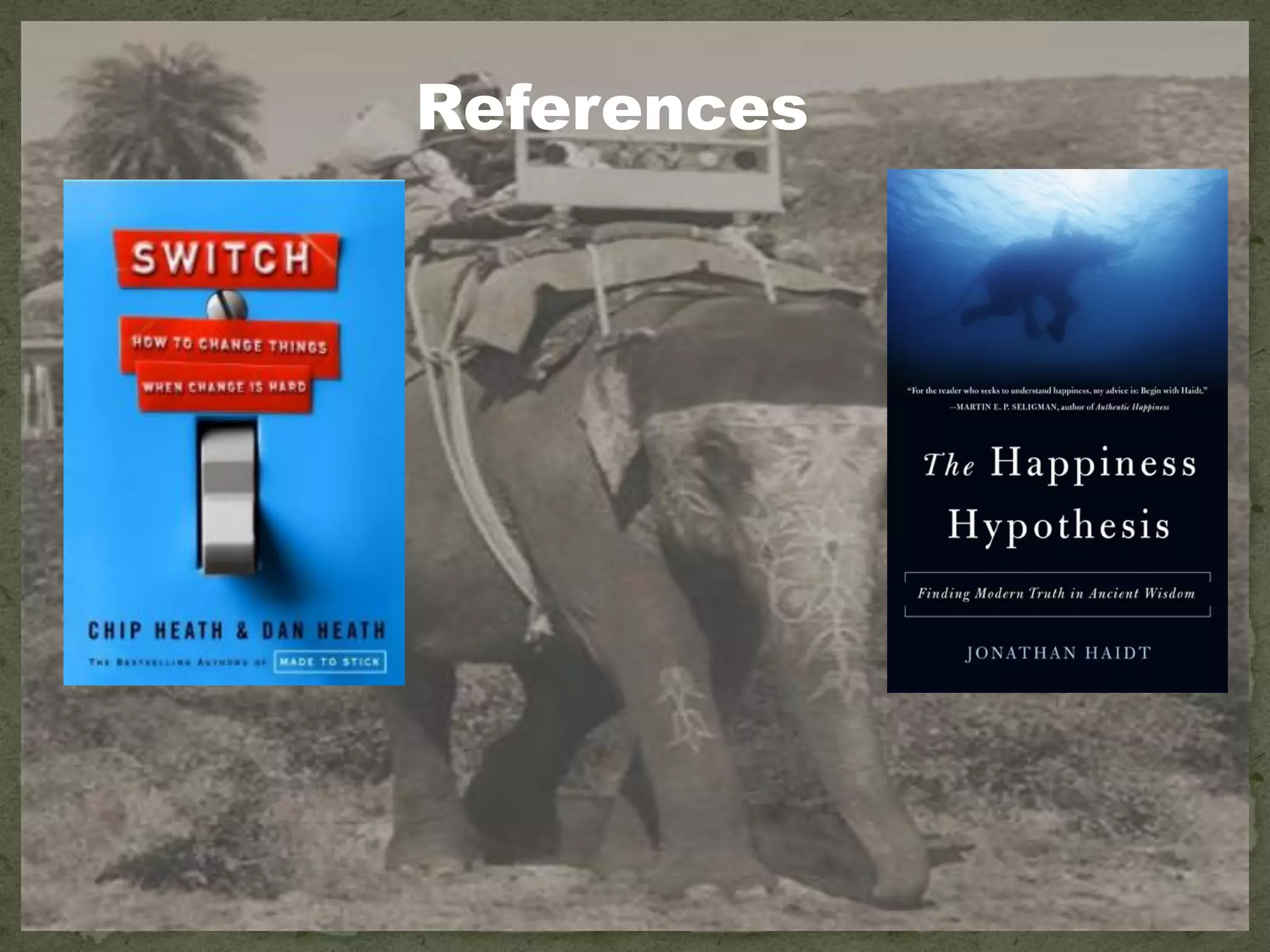 The Elephant And The Rider Lessons About Change | PDF